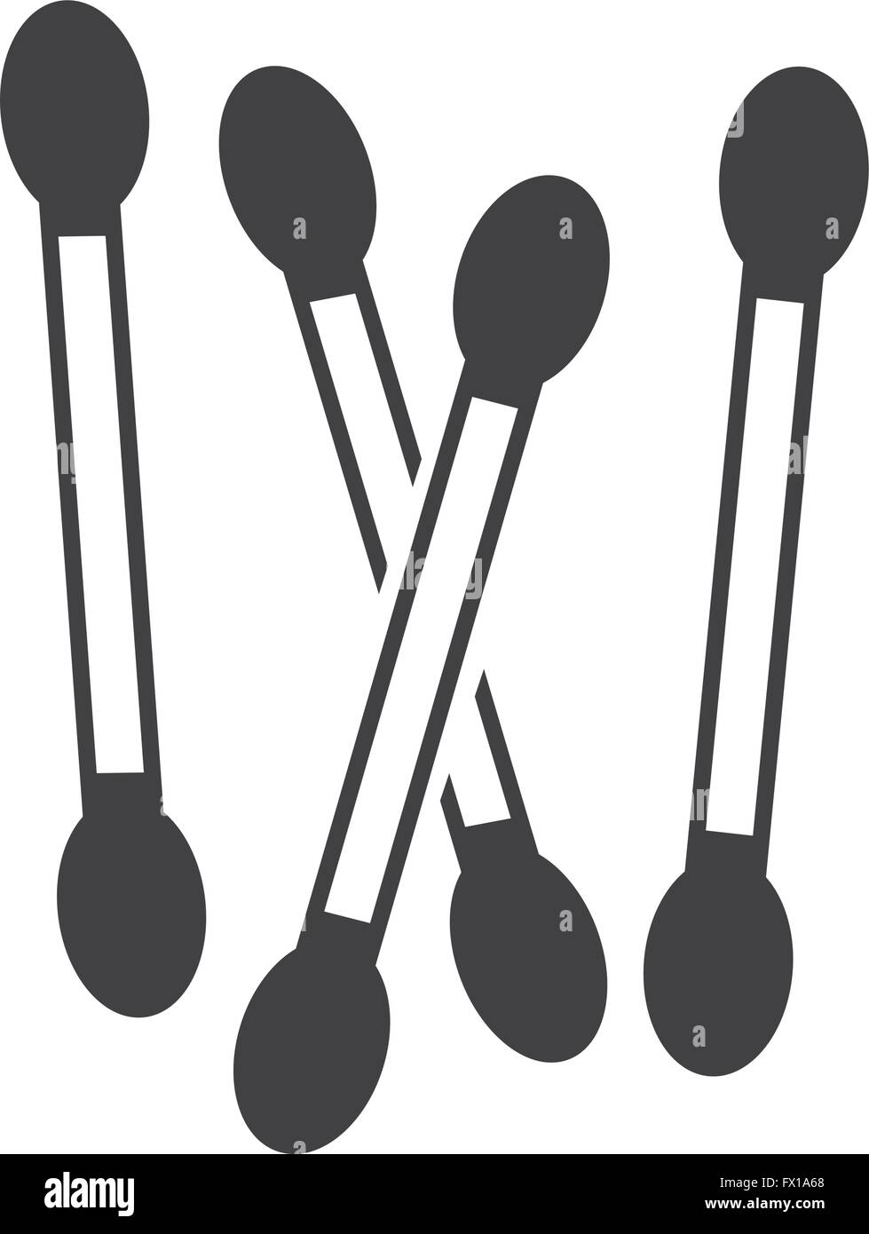 Cotton swab icon Stock Vector Image & Art - Alamy