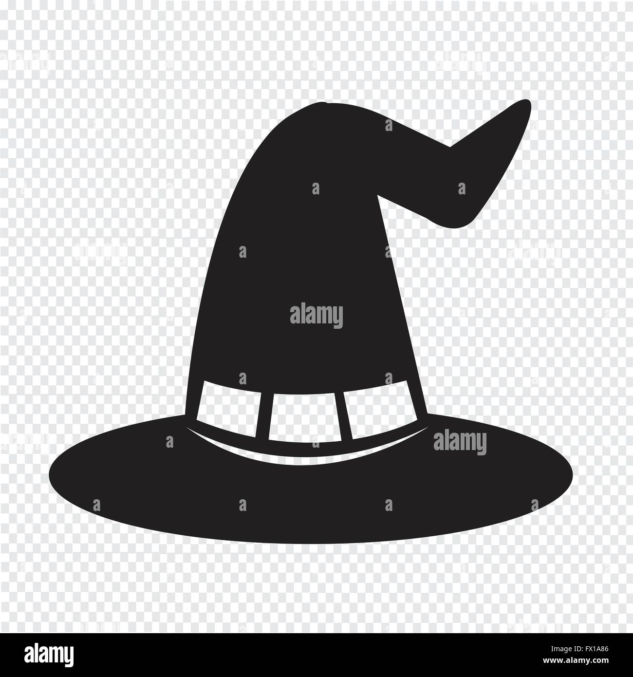 halloween witch hat icon Stock Vector Image & Art - Alamy