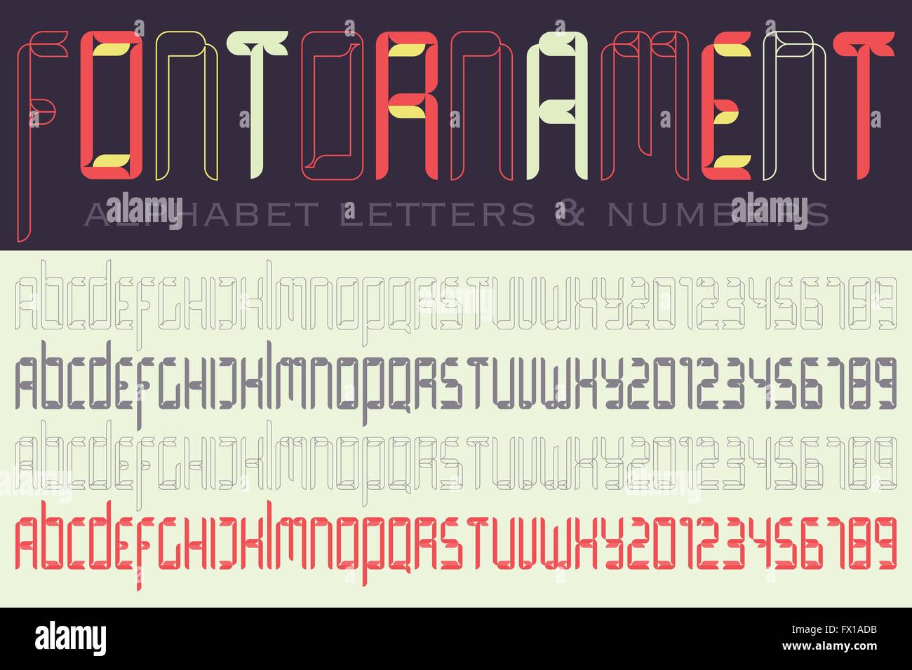 Stylized icons Stock Vector Images - Alamy