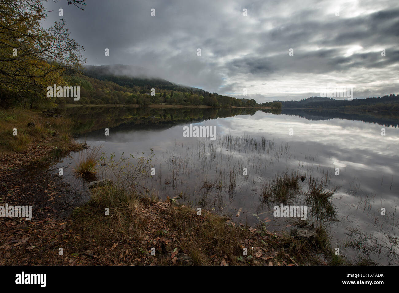 Dukes Pass Scotland at twilight Pic Peter Devlin Stock Photo - Alamy