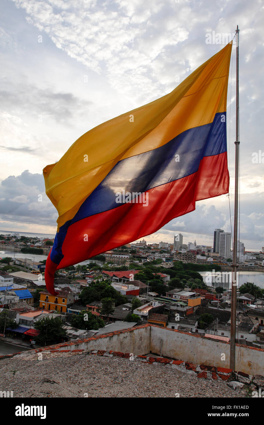 Cartagena flag hi-res stock photography and images - Alamy