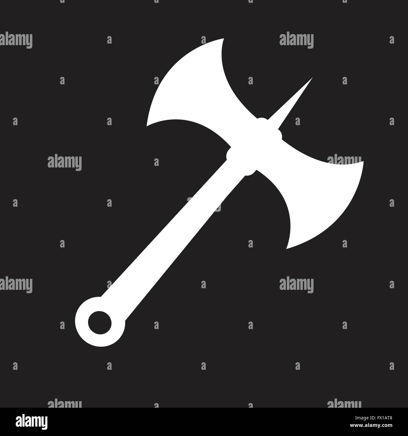 Battle axe icon Stock Vector Image & Art - Alamy
