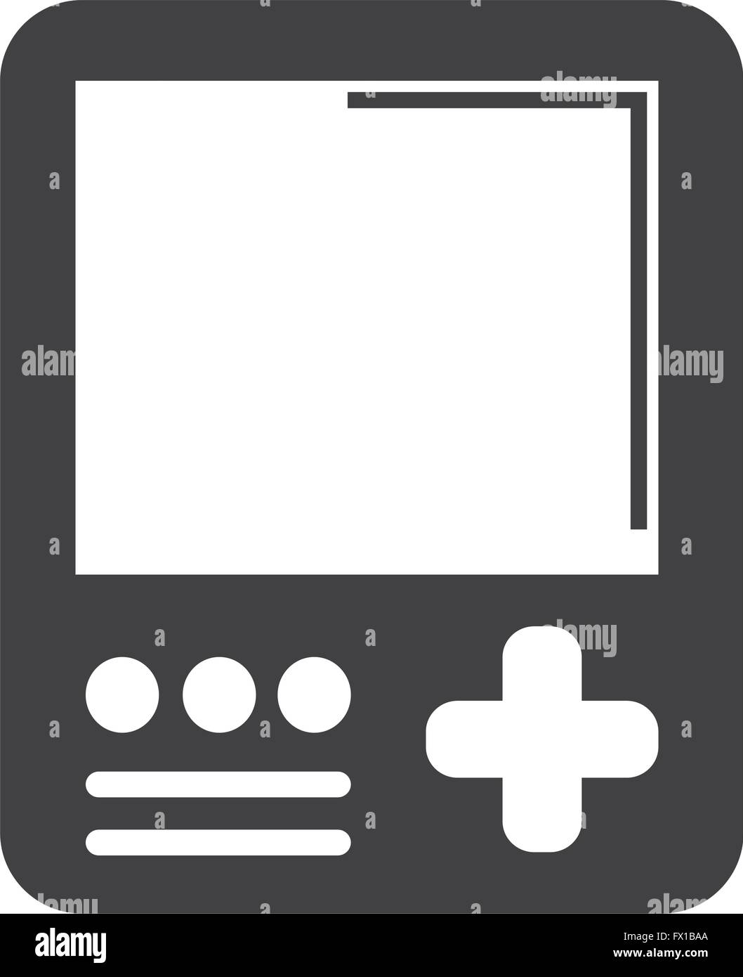 Handheld game console icon Stock Vector Image & Art - Alamy