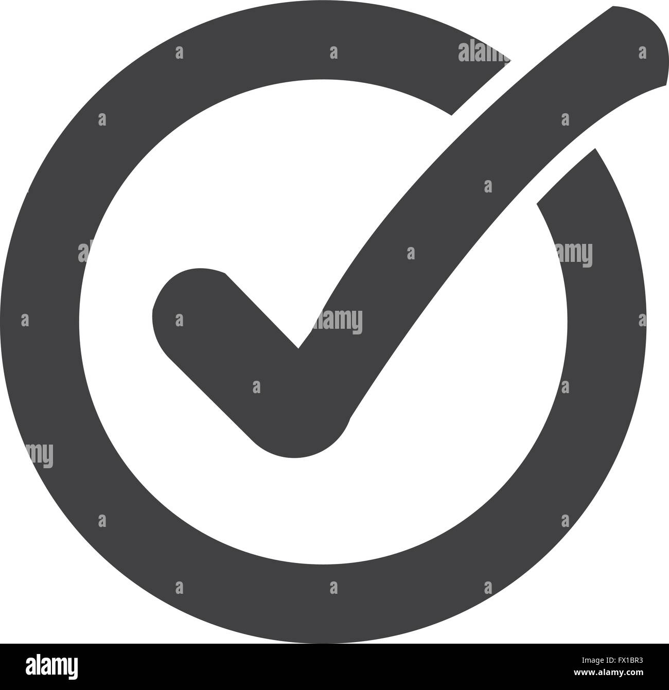 Check button Stock Vector Images - Alamy