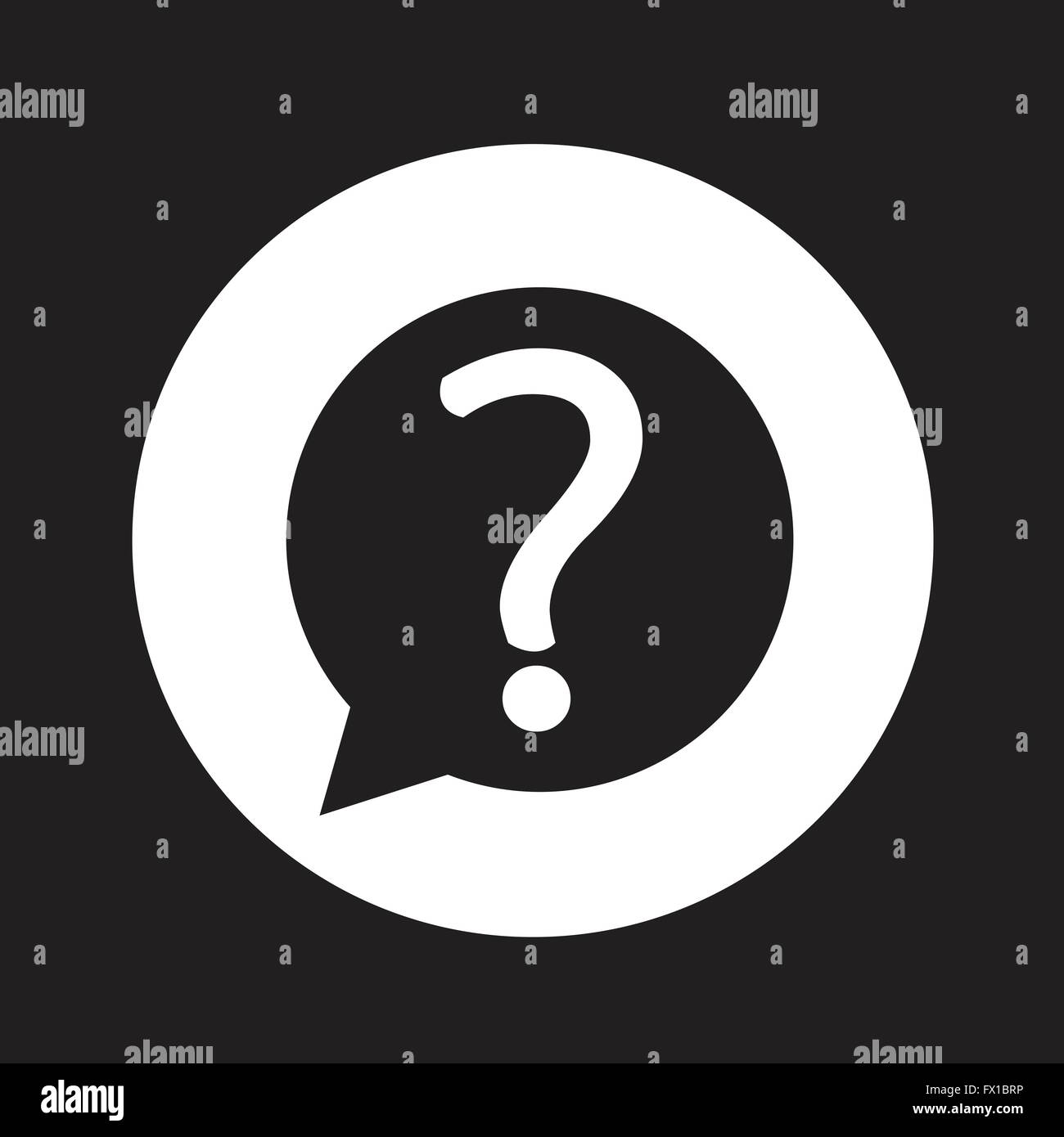 Question mark sign icon Stock Vector Image & Art - Alamy