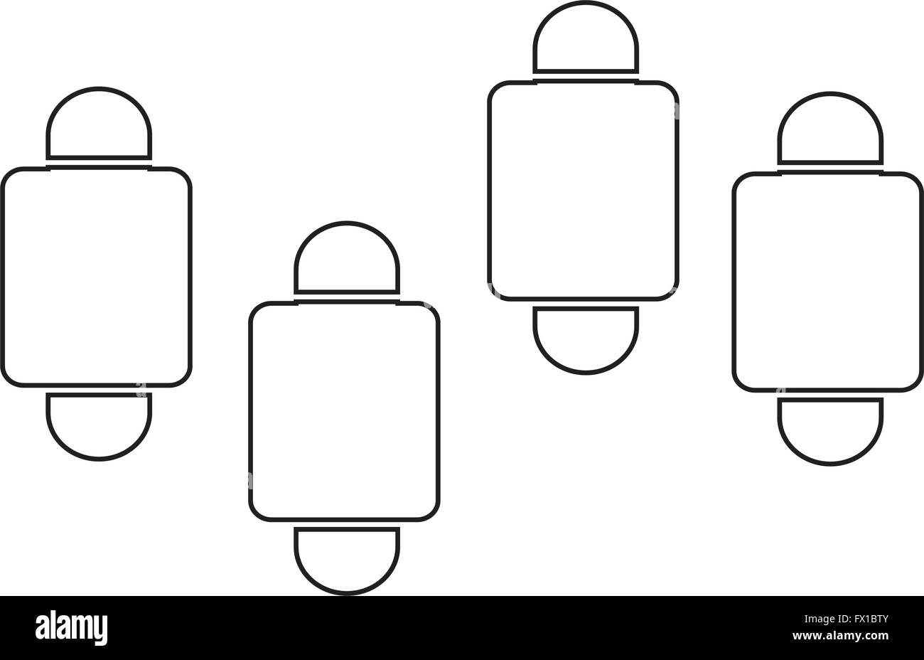 Simple diagram and graph icon Stock Vector Image & Art - Alamy