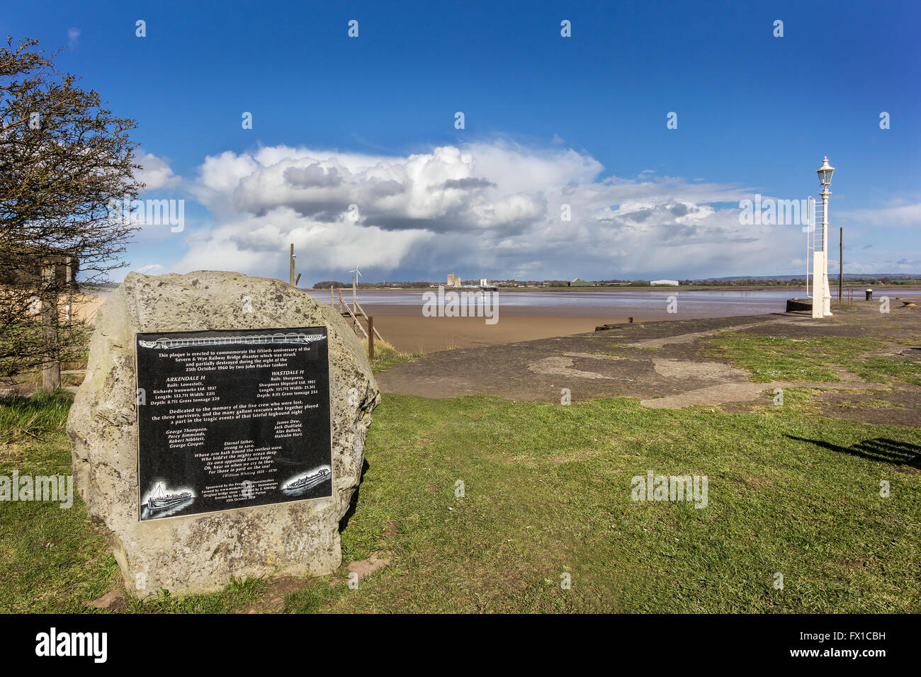 Commemorative Plaque to the fiftieth anniversary of the Severn and Wye ...