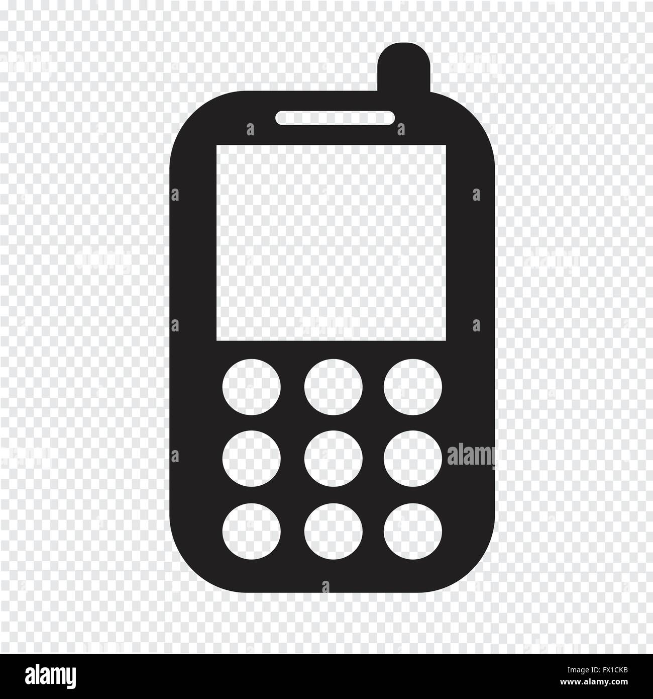 Mobile phone icon Stock Vector Image & Art - Alamy