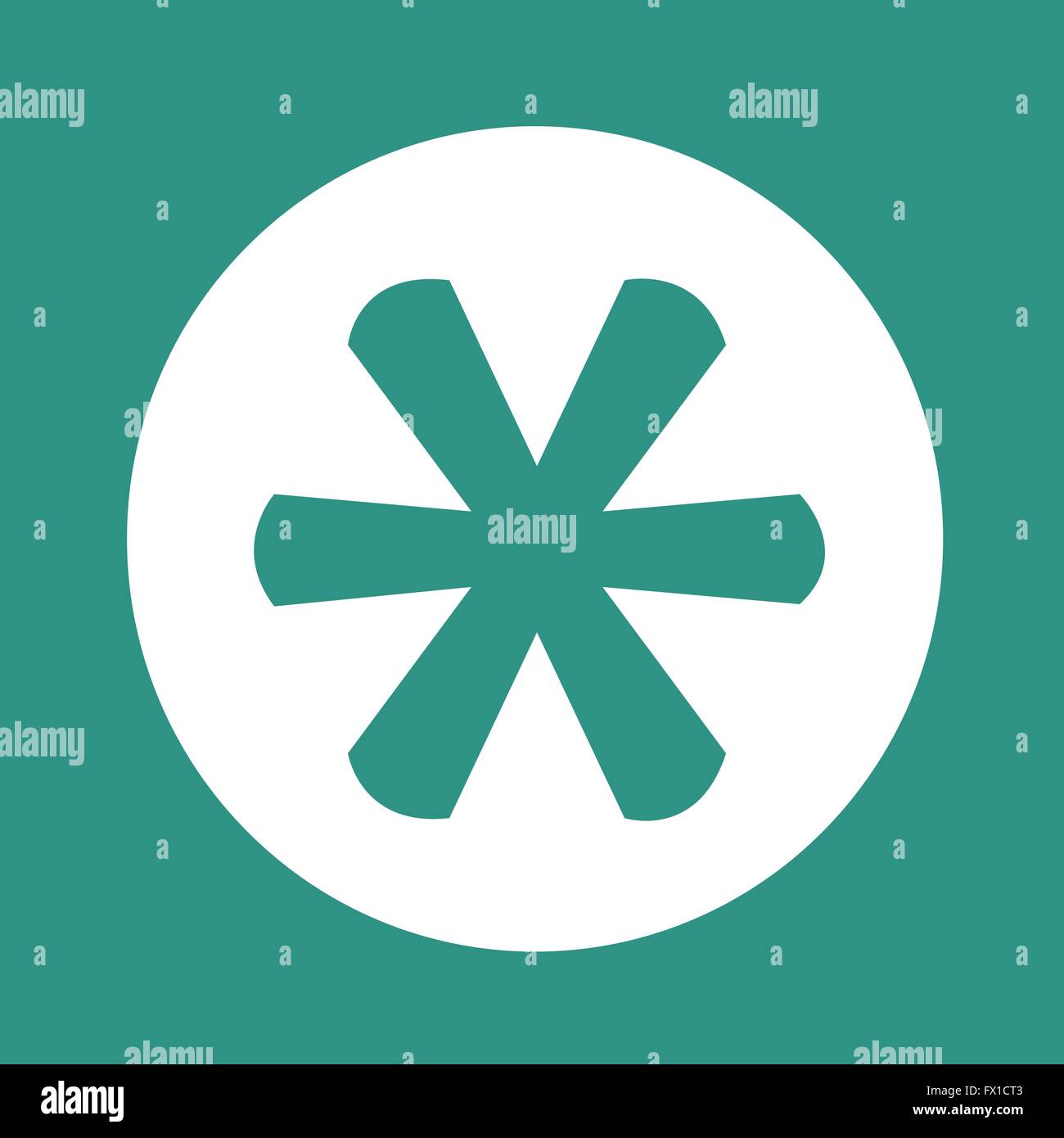 Asterisk Footnote sign icon Stock Vector Image & Art - Alamy