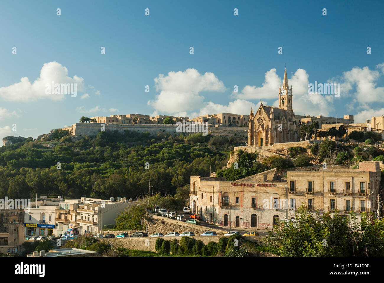 Lourdes Chapel in Mgarr on Gozo, Malta Stock Photo - Alamy