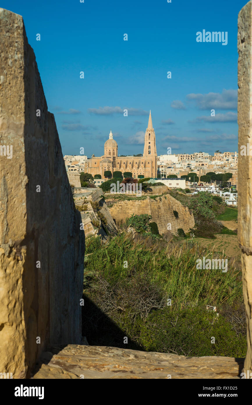 Lourdes Chapel in Mgarr on Gozo, Malta Stock Photo - Alamy
