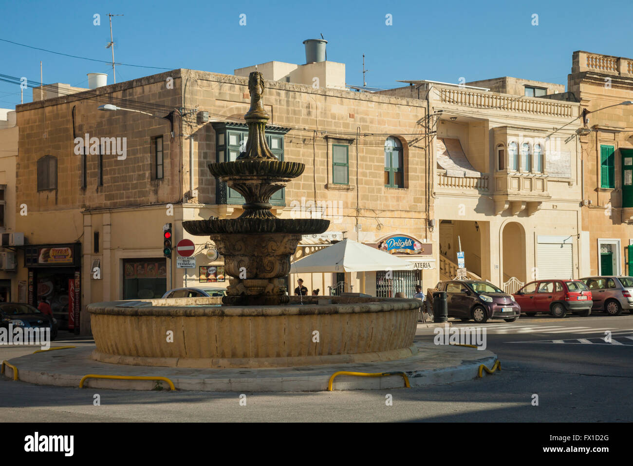 A square in Rabat (Victoria), Gozo, Malta Stock Photo - Alamy