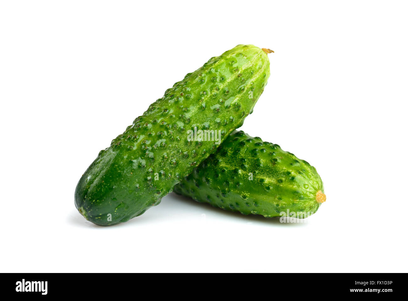 cucumbers isolated on white Stock Photo - Alamy