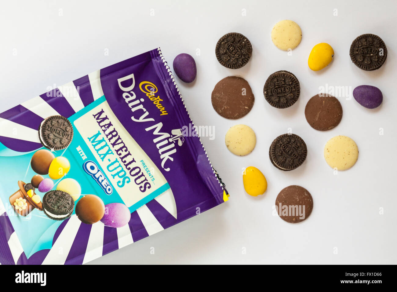 packet of Cadbury Dairy Milk presents marvellous mix-ups with Oreo with ...