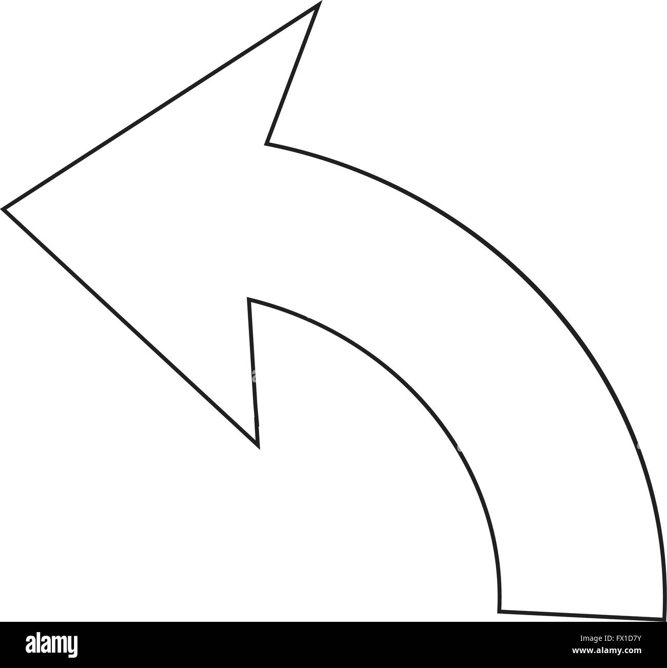 Undo Icon sign Illustration Stock Vector Image & Art - Alamy