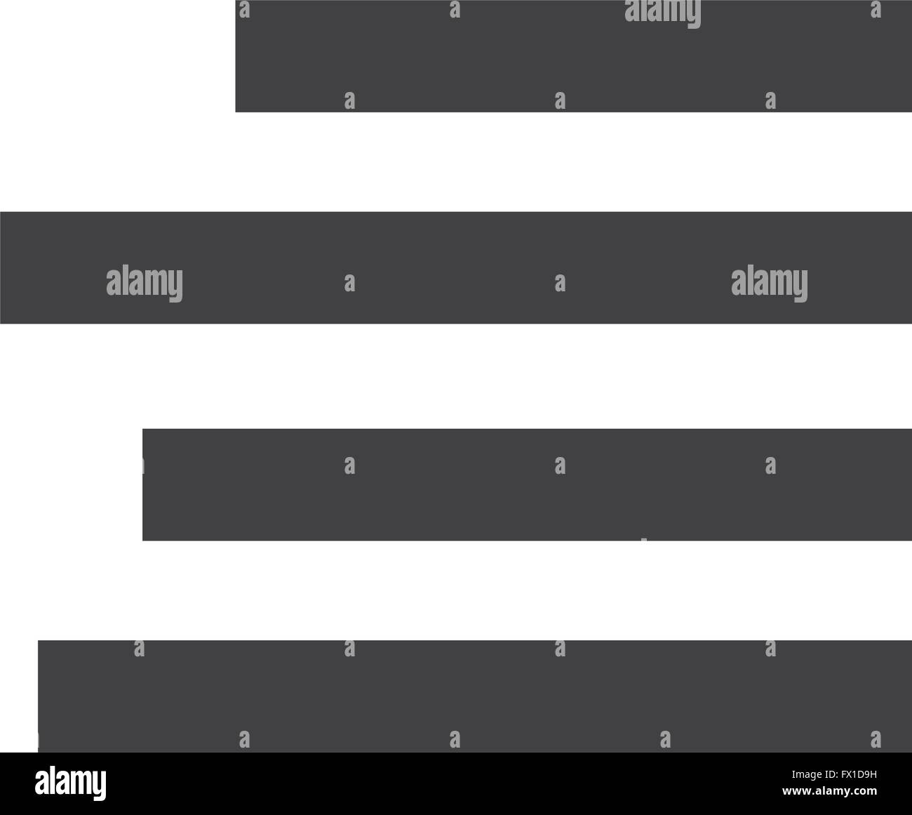 Right align button hi-res stock photography and images - Alamy