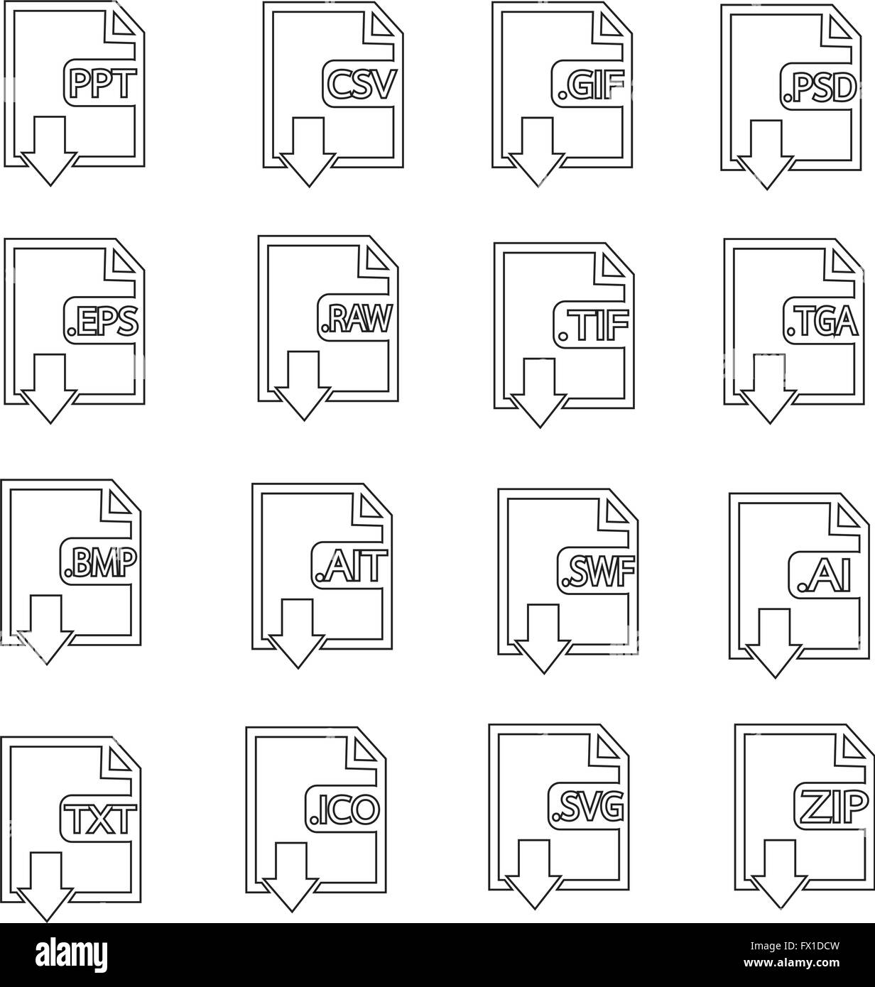 Docx format hi-res stock photography and images - Alamy