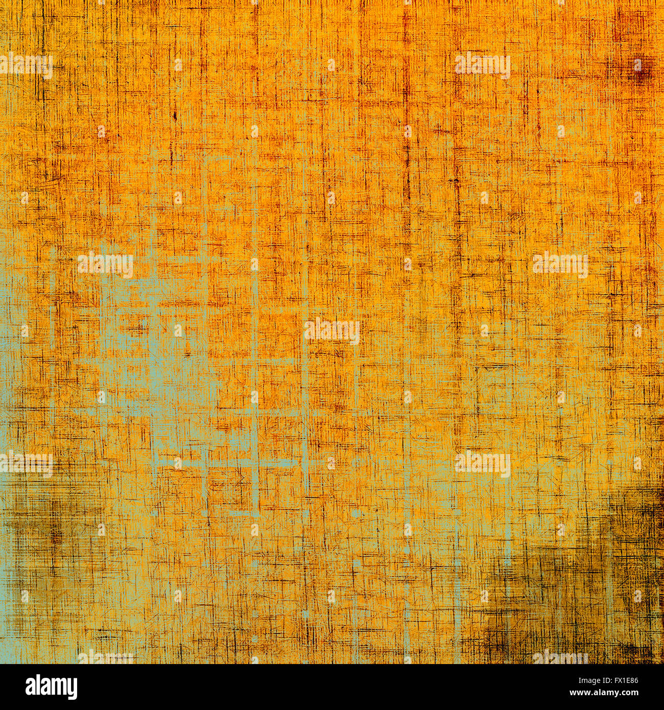 Grunge aging texture, art background. With yellow, orange, green ...