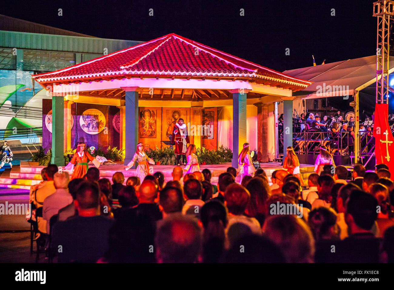 Librea performance in Valle de Guerra municipality Stock Photo - Alamy
