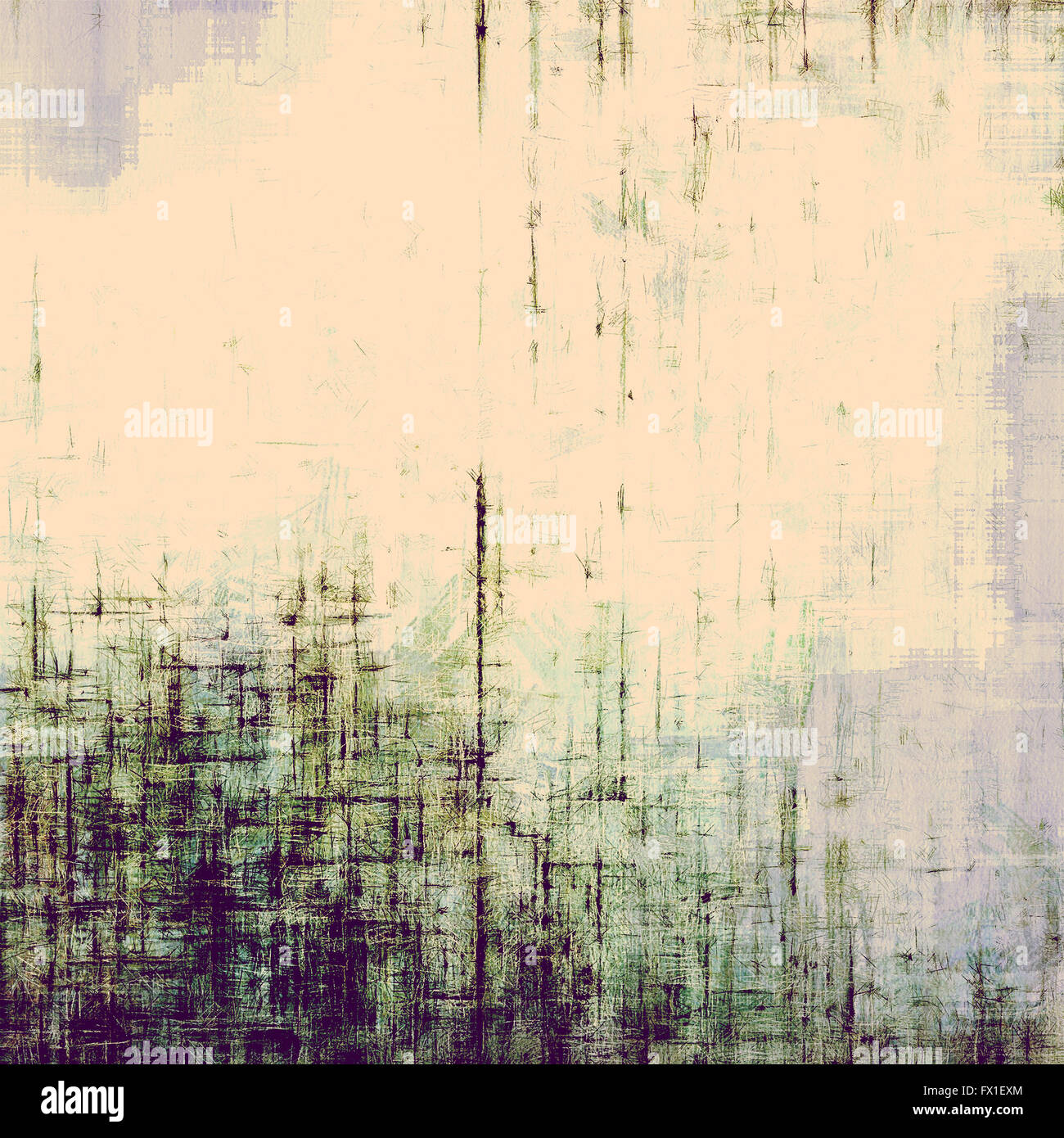 Old-style background, aging texture. With different color patterns ...