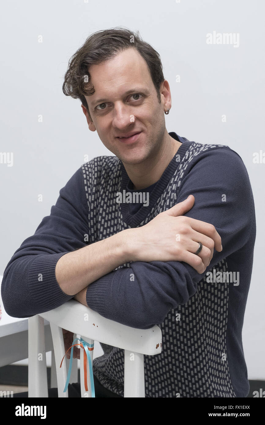 The actor Edu Soto, attends the presentation of the new Pringles ...