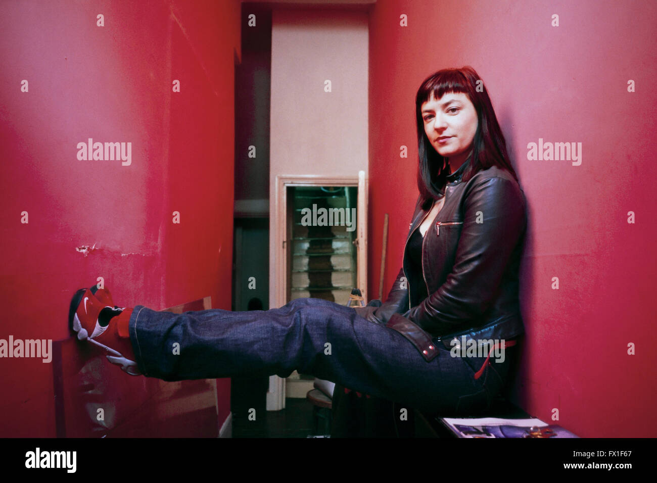 Lynne Ramsay, award winning film director. London. 1999 Stock Photo - Alamy