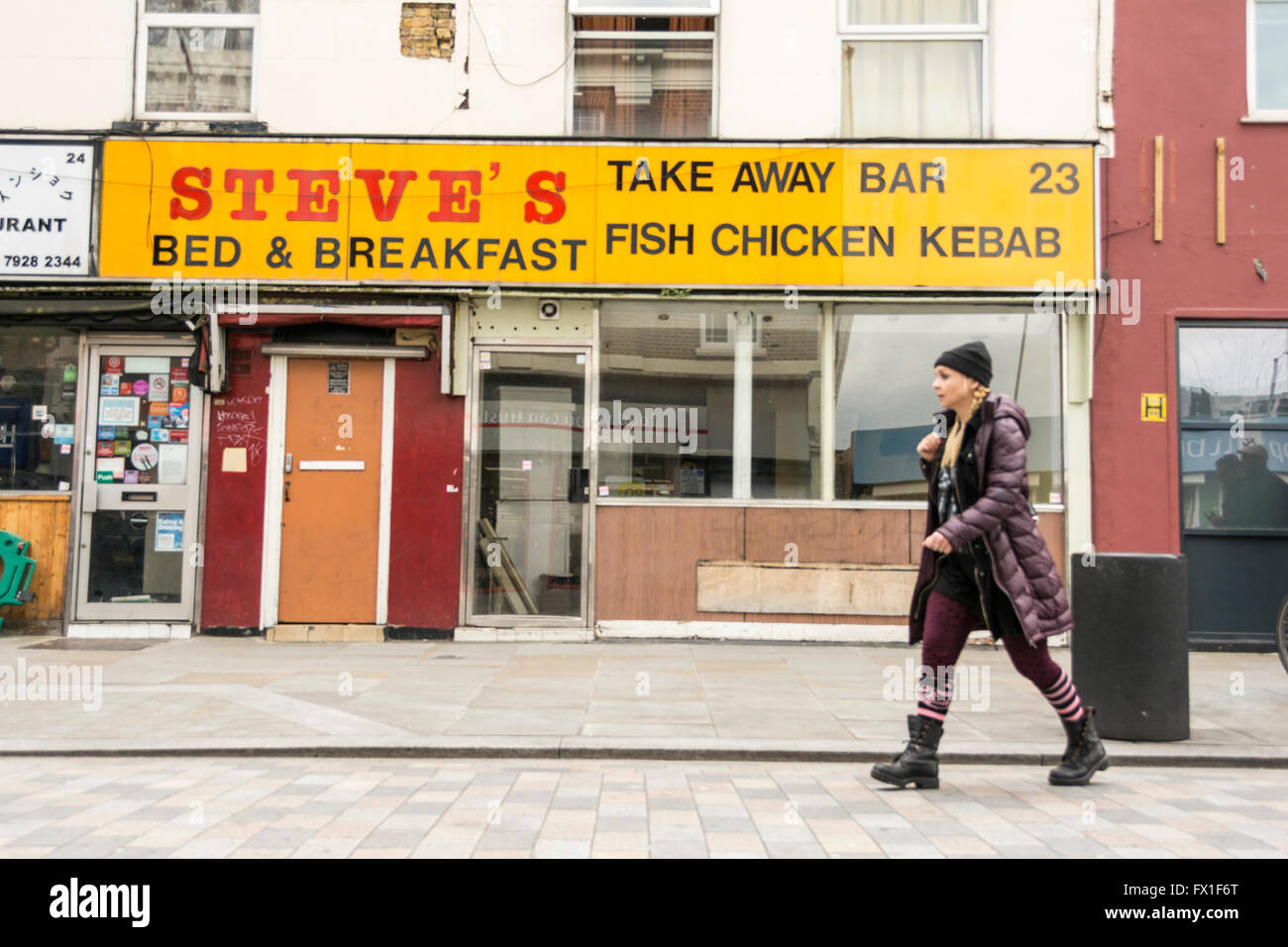 The market and shops on Lower Marsh, Waterloo, London, SE1, United ...