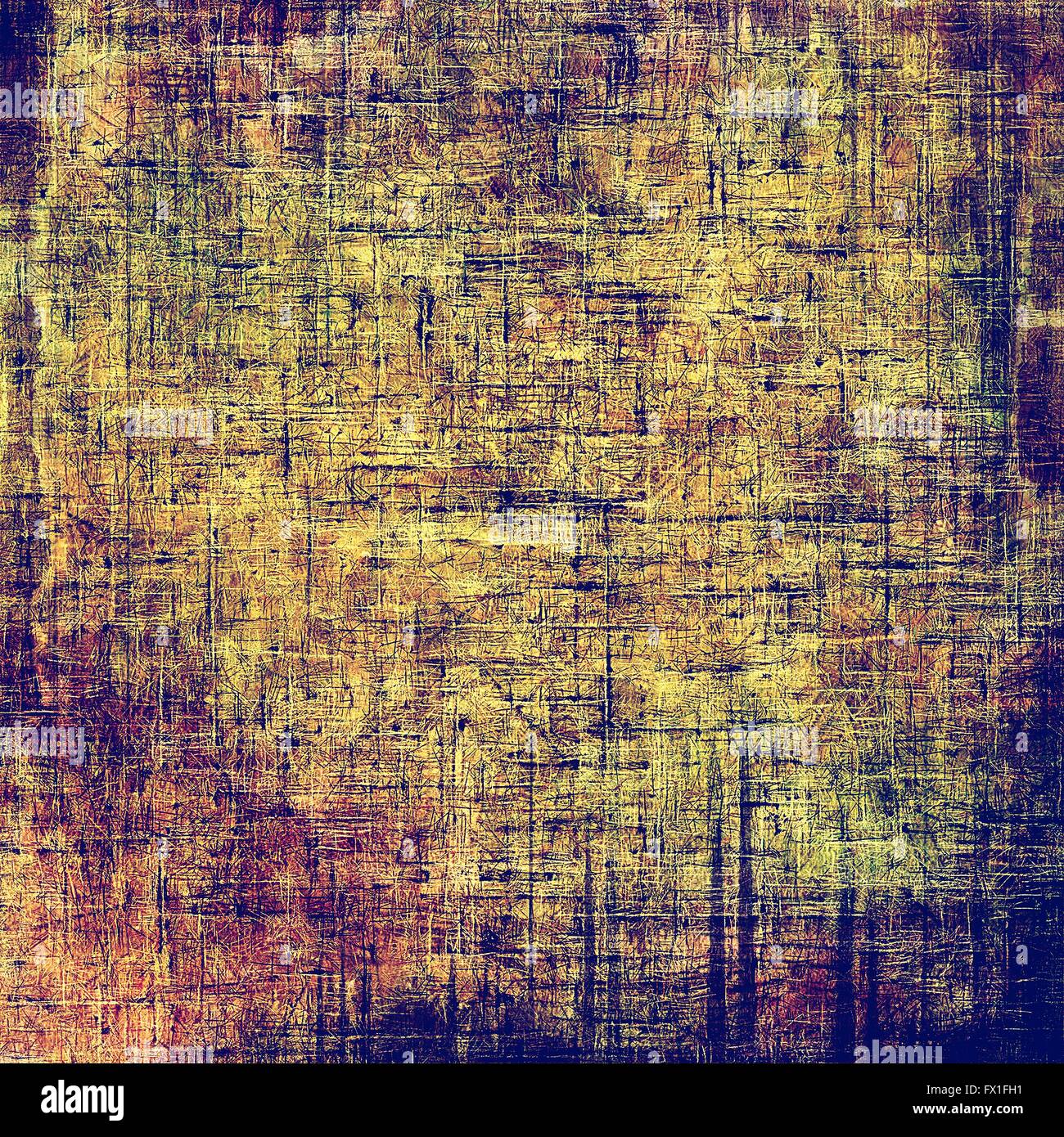 Old antique texture (for background). With different color patterns ...