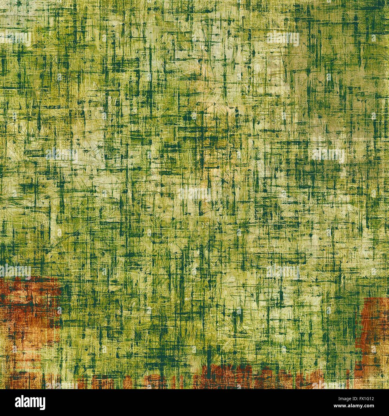 Rough grunge texture. With different color patterns: yellow, brown ...