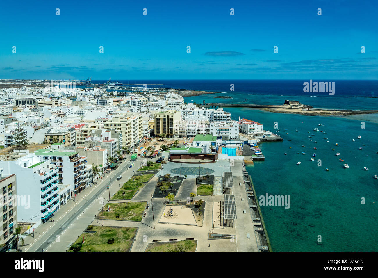Arrecife cityscape hi-res stock photography and images - Alamy