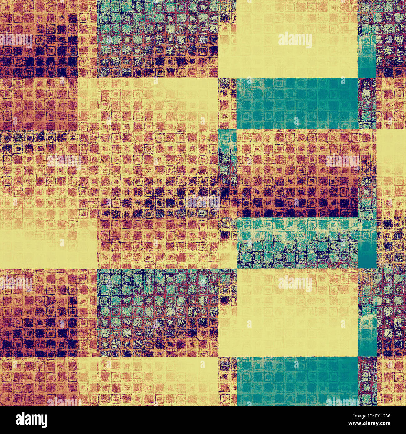 Vintage old texture for background. With different color patterns ...