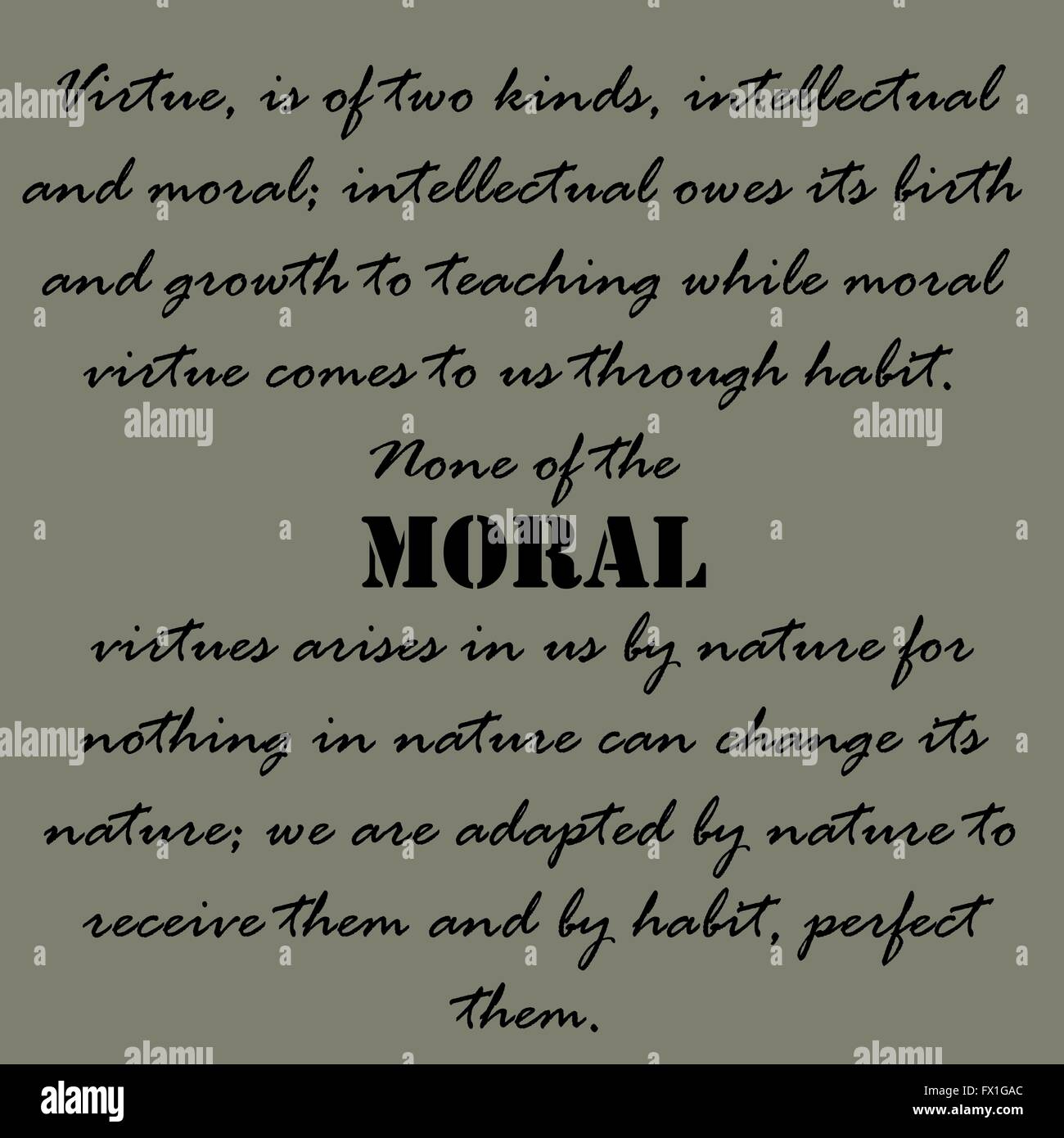 Virtue High Resolution Stock Photography and Images - Alamy