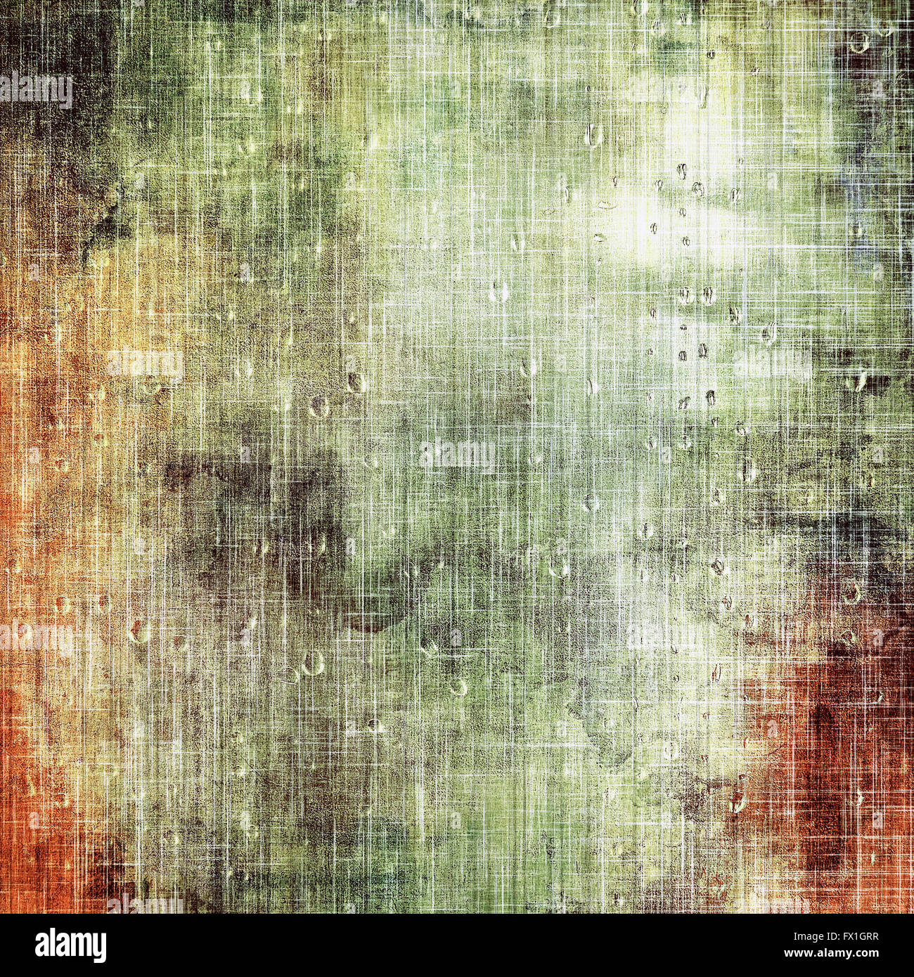 Old grunge template. With different color patterns: gray; green; orange ...