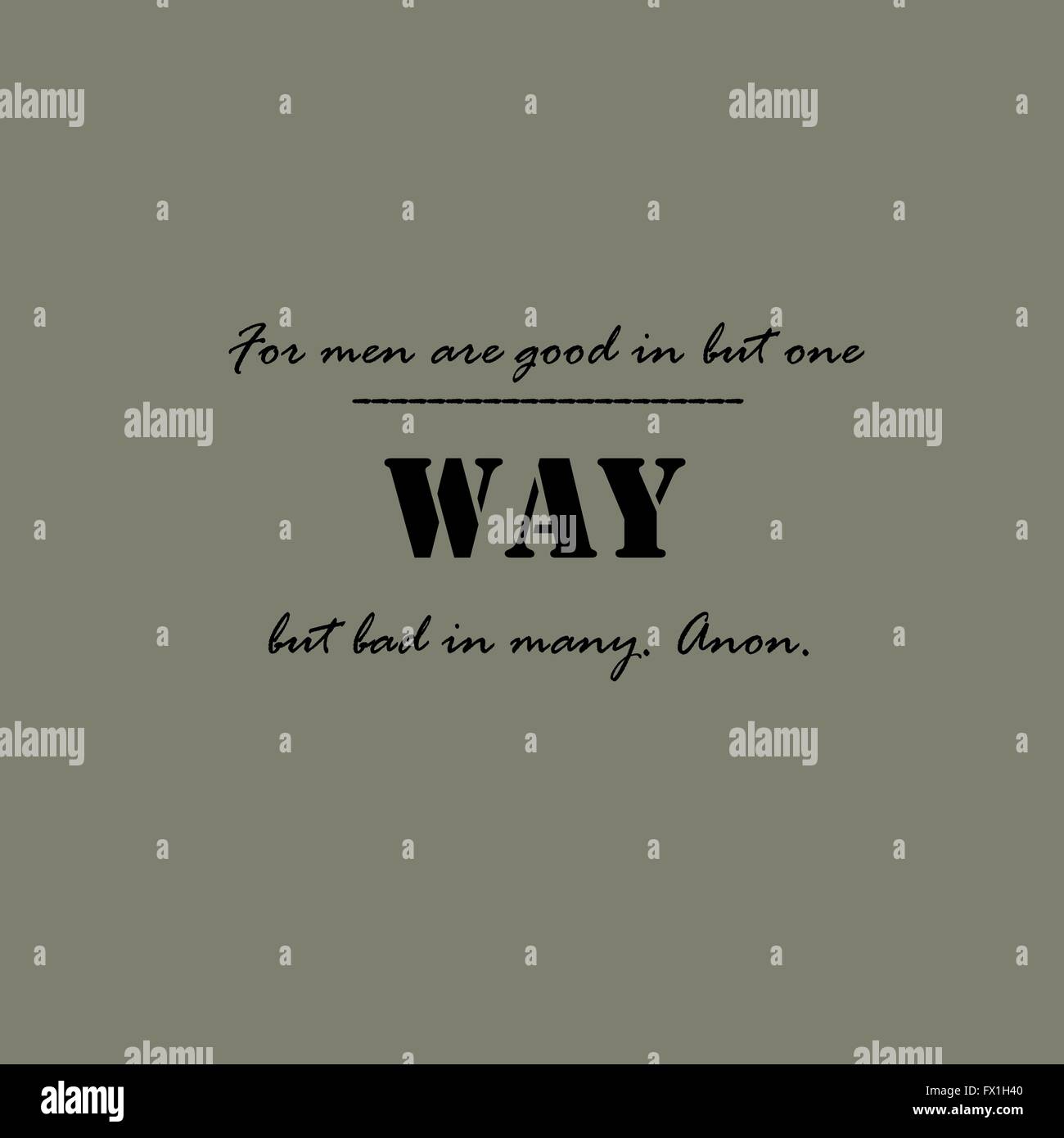 Way of good men hi-res stock photography and images - Alamy