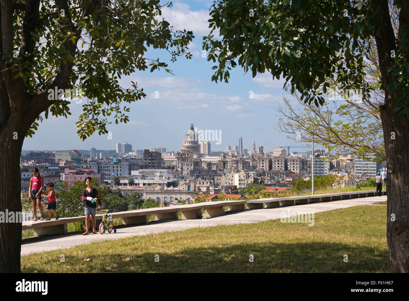 Horizontal aerial view of Havana, Cuba Stock Photo - Alamy