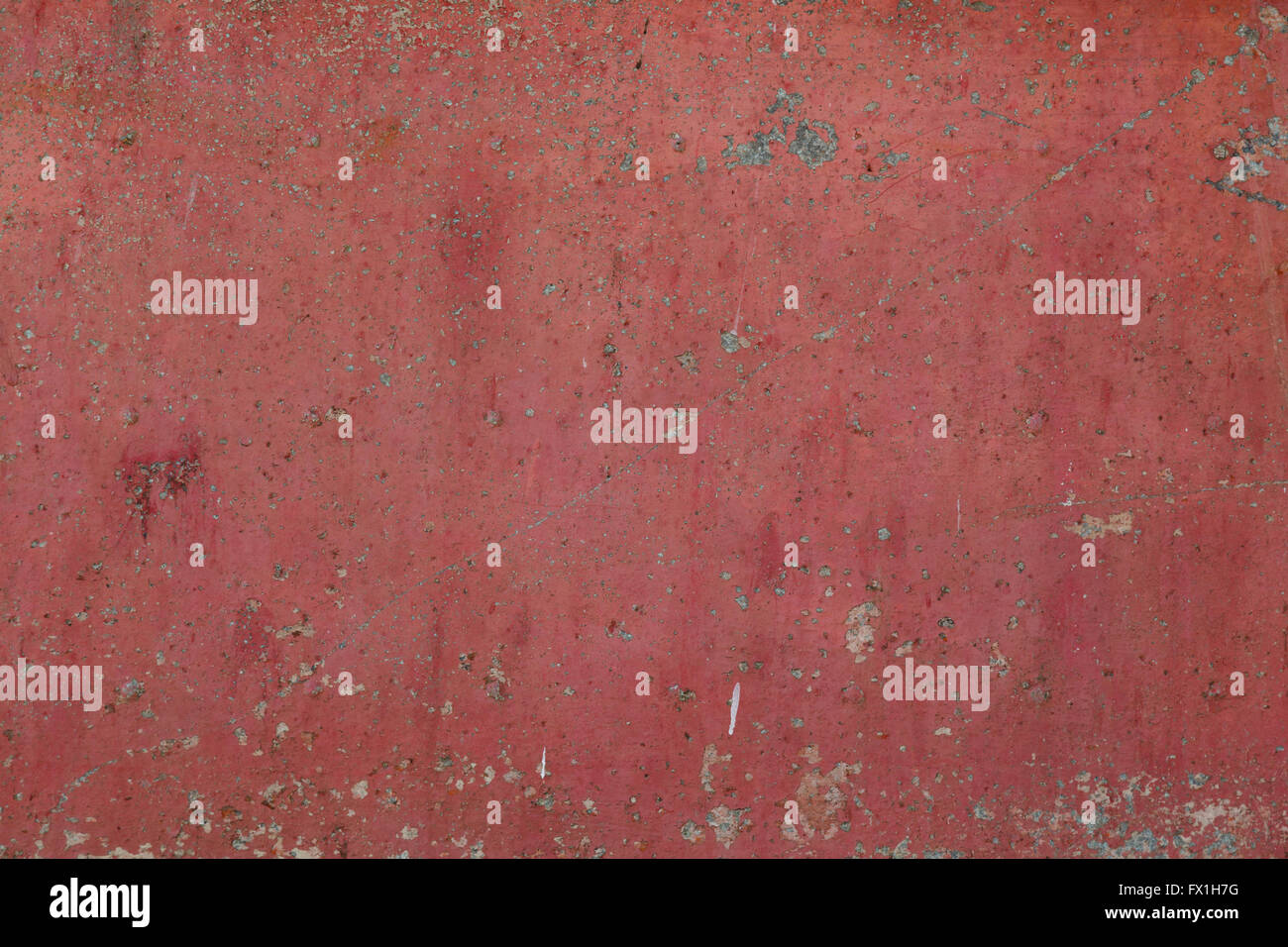 Old red cracked paint on metal background Stock Photo - Alamy