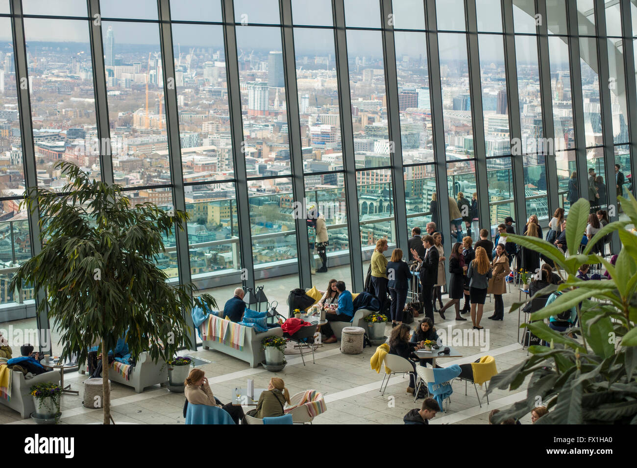 Sky Garden 20 Fenchurch Street London England Stock Photo - Alamy