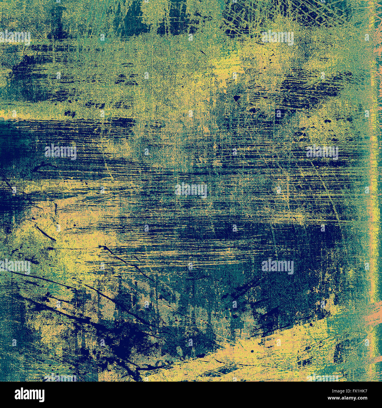 Old-style background, aging texture. With different color patterns ...