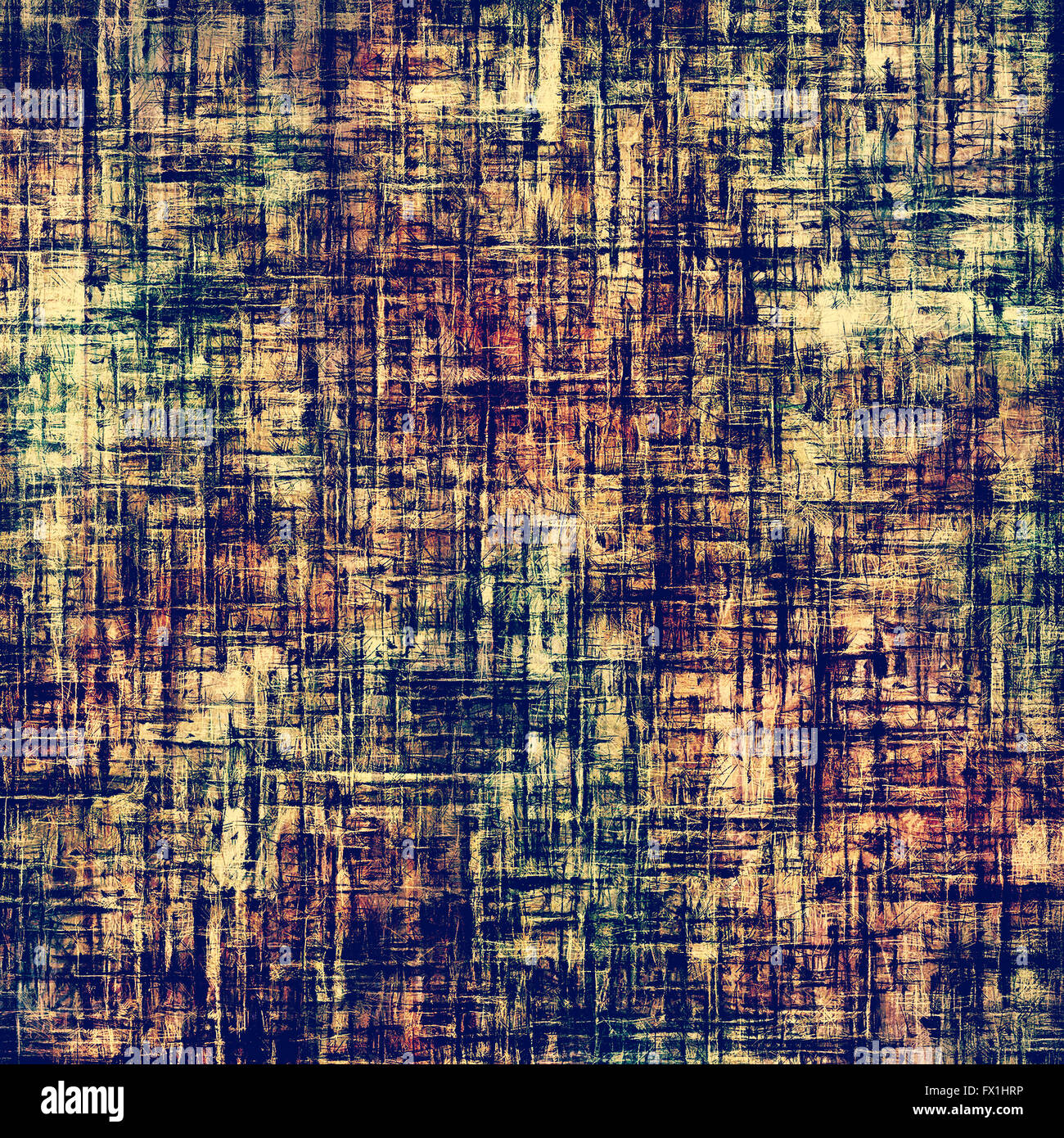 Old retro vintage texture. With different color patterns: gray; blue ...