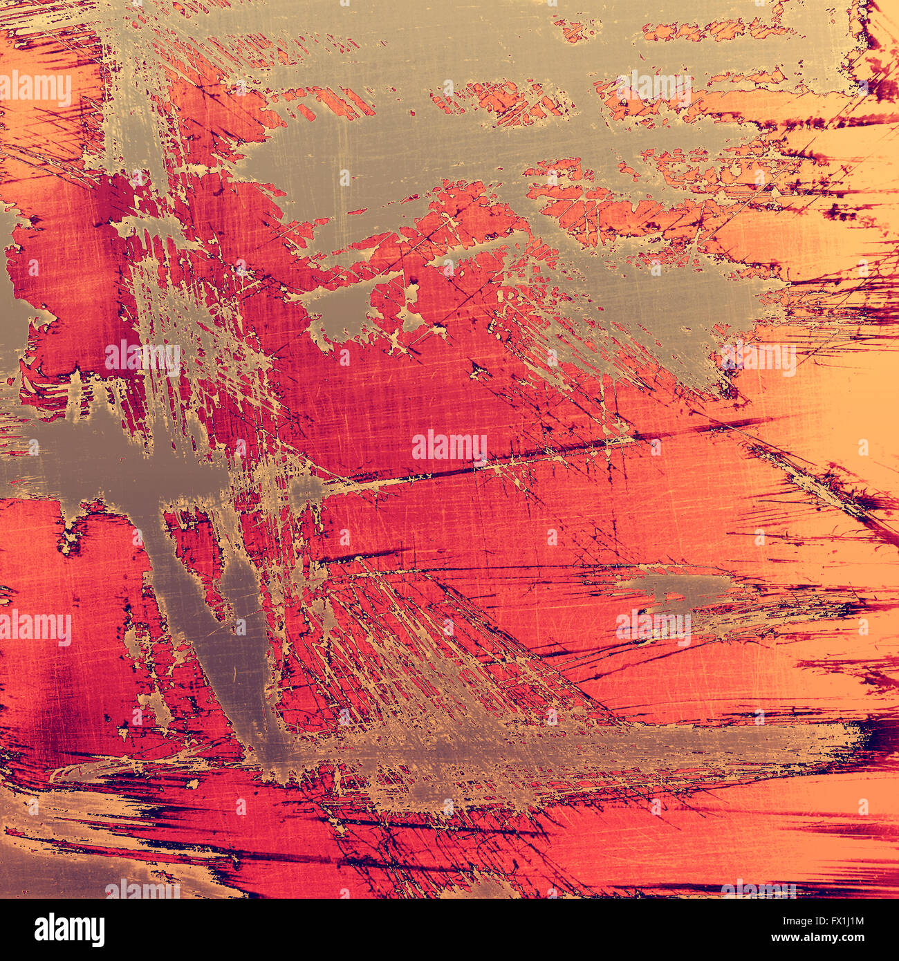 Old antique texture (for background). With different color patterns ...