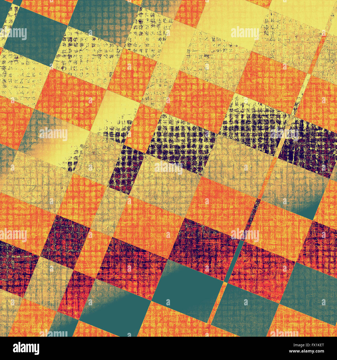 Old antique texture or background. With different color patterns: green ...