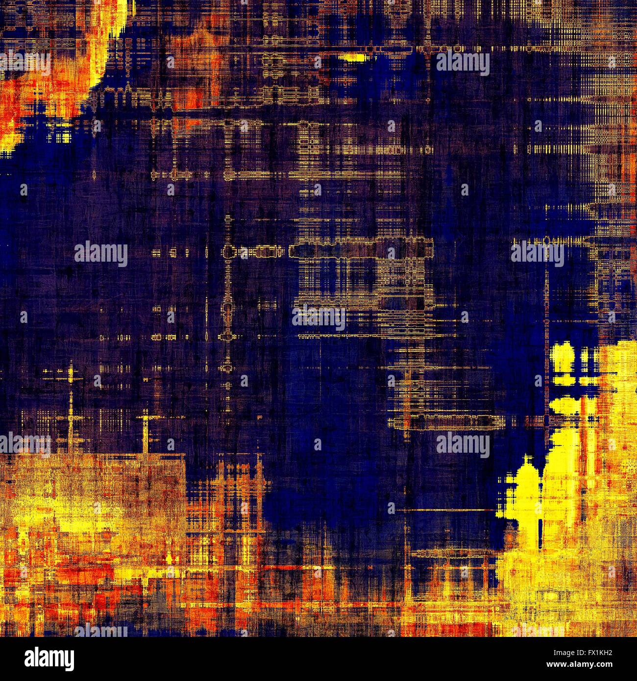 Old style detailed texture - retro background with space for text or ...