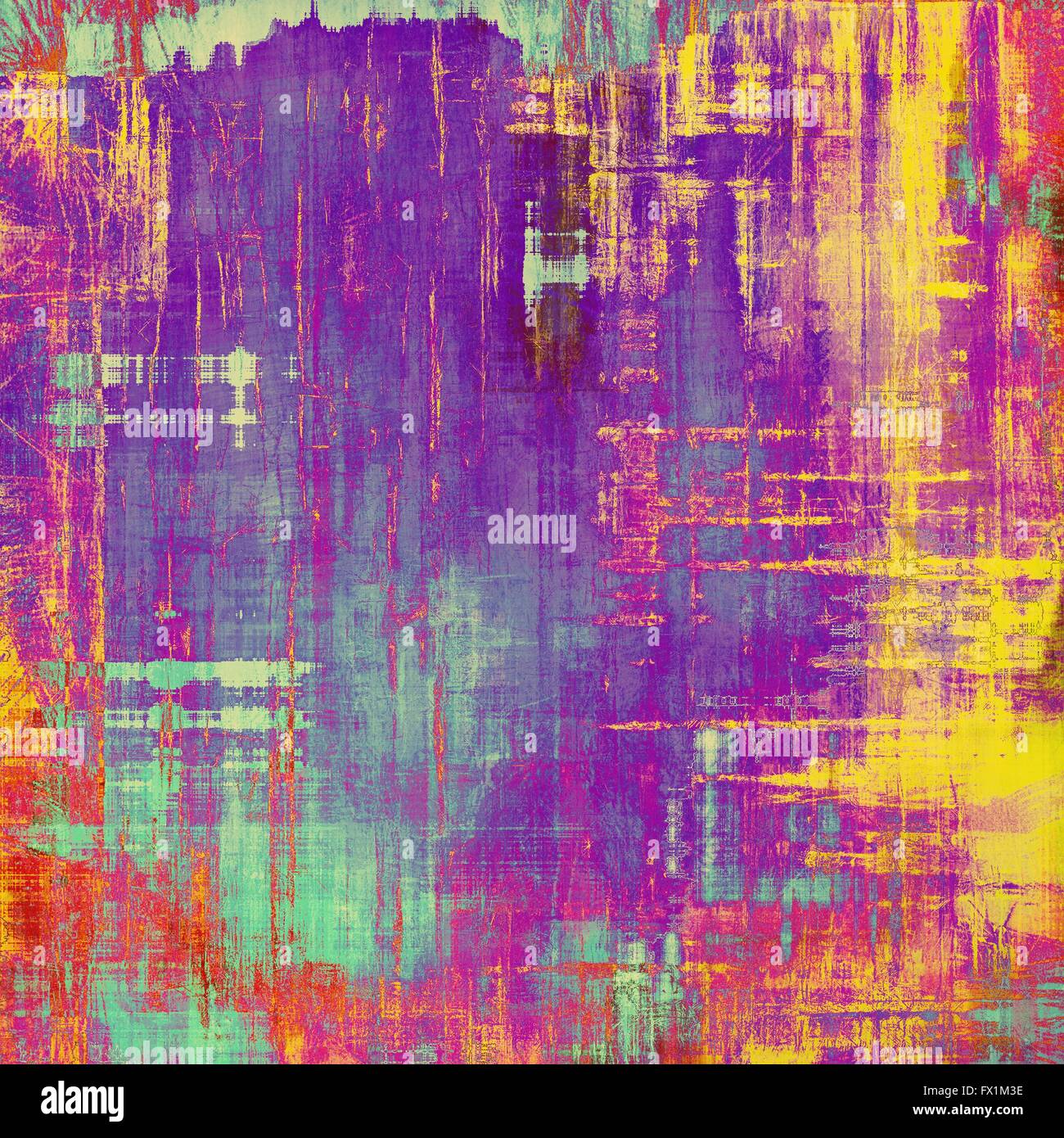 Old antique texture or background. With different color patterns: blue ...