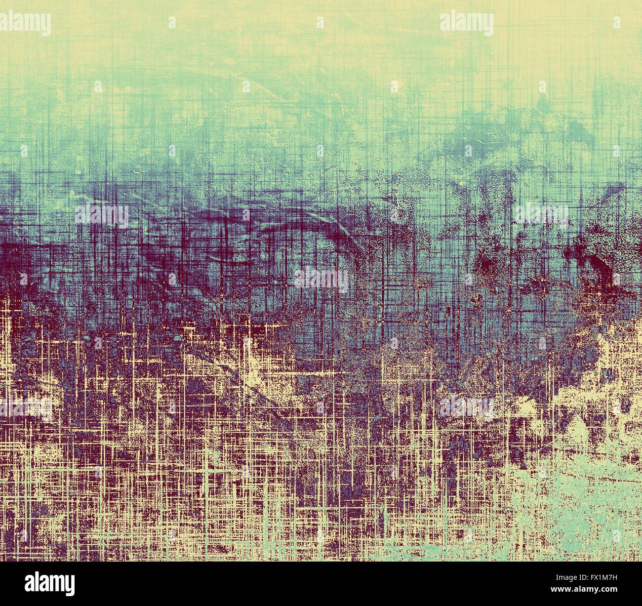 Old vintage background with retro-style elements and different color ...