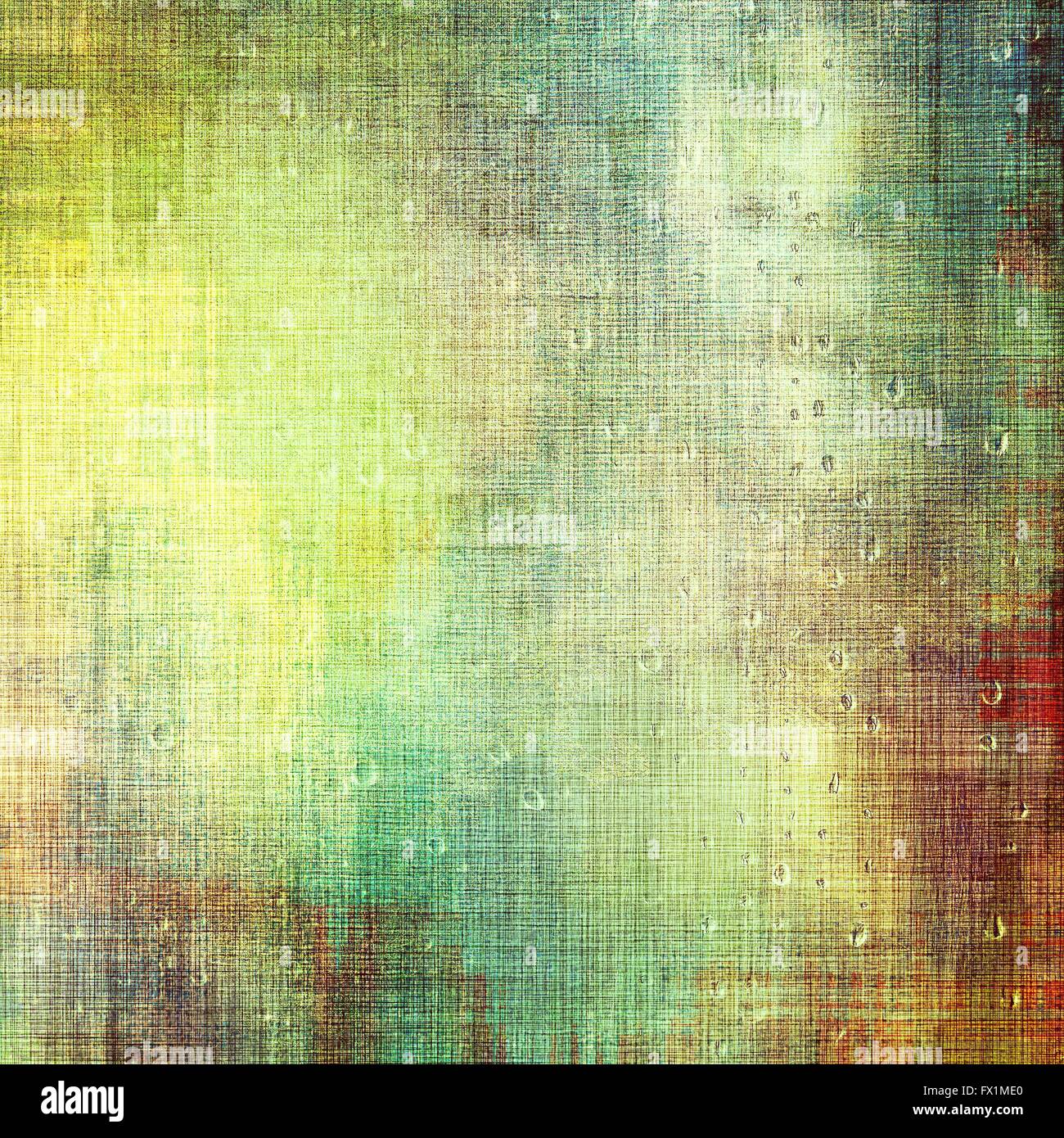 Old scratched retro-style background. With different color patterns ...
