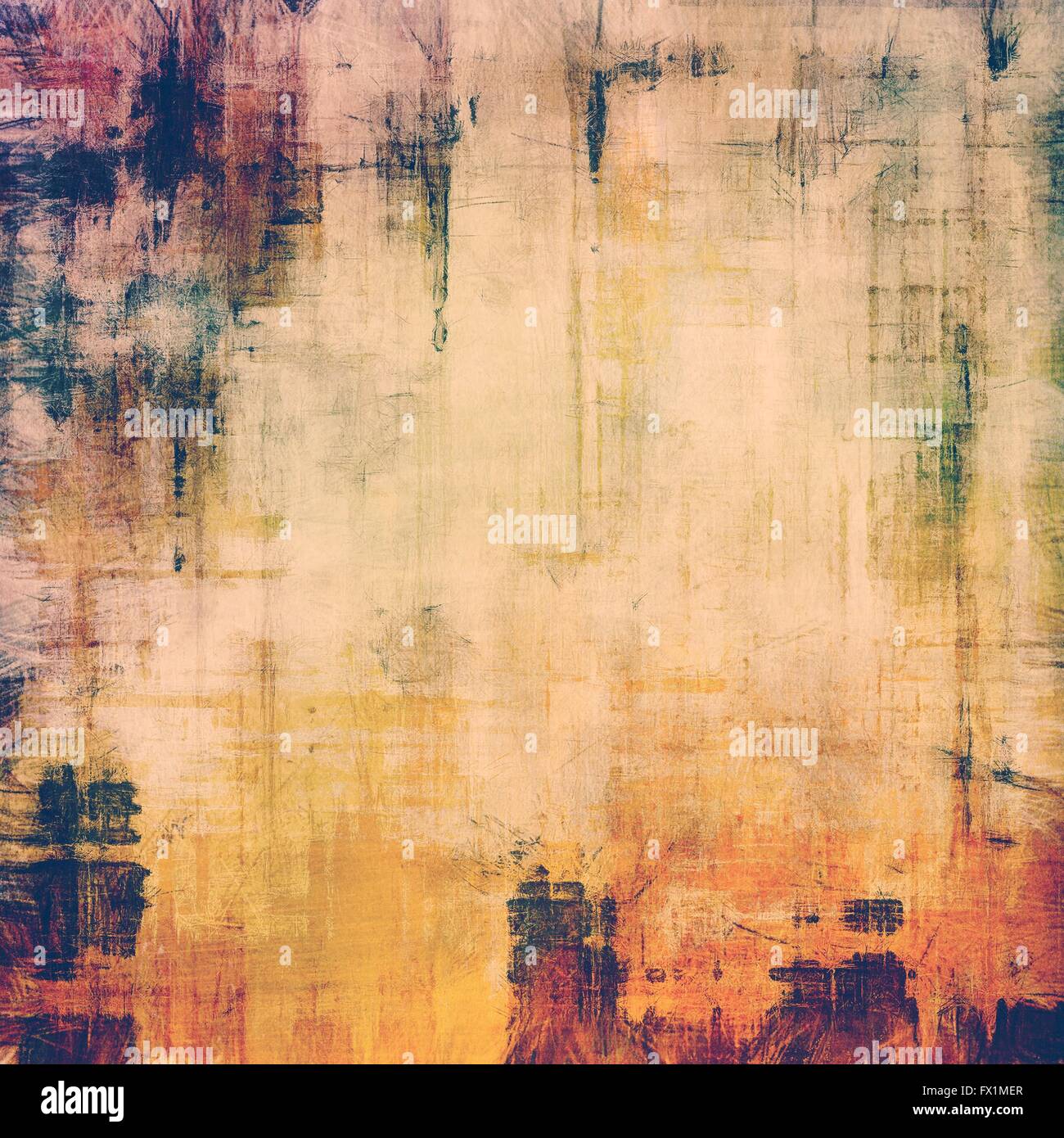 Abstract retro background or old-fashioned texture. With different ...