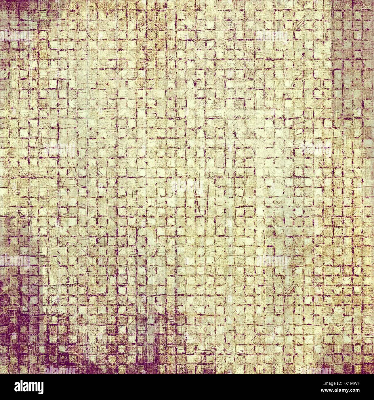 Antique vintage texture, old-fashioned weathered background. With ...