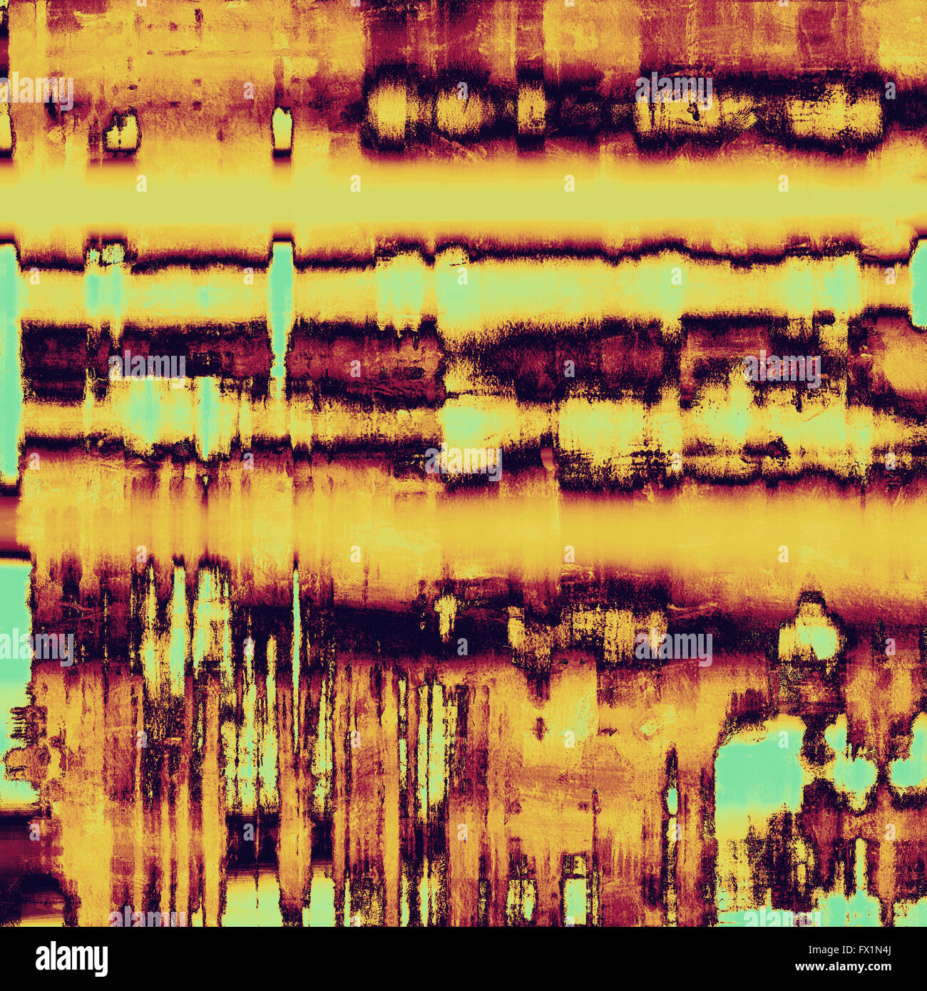 Weathered and distressed grunge background with different color ...