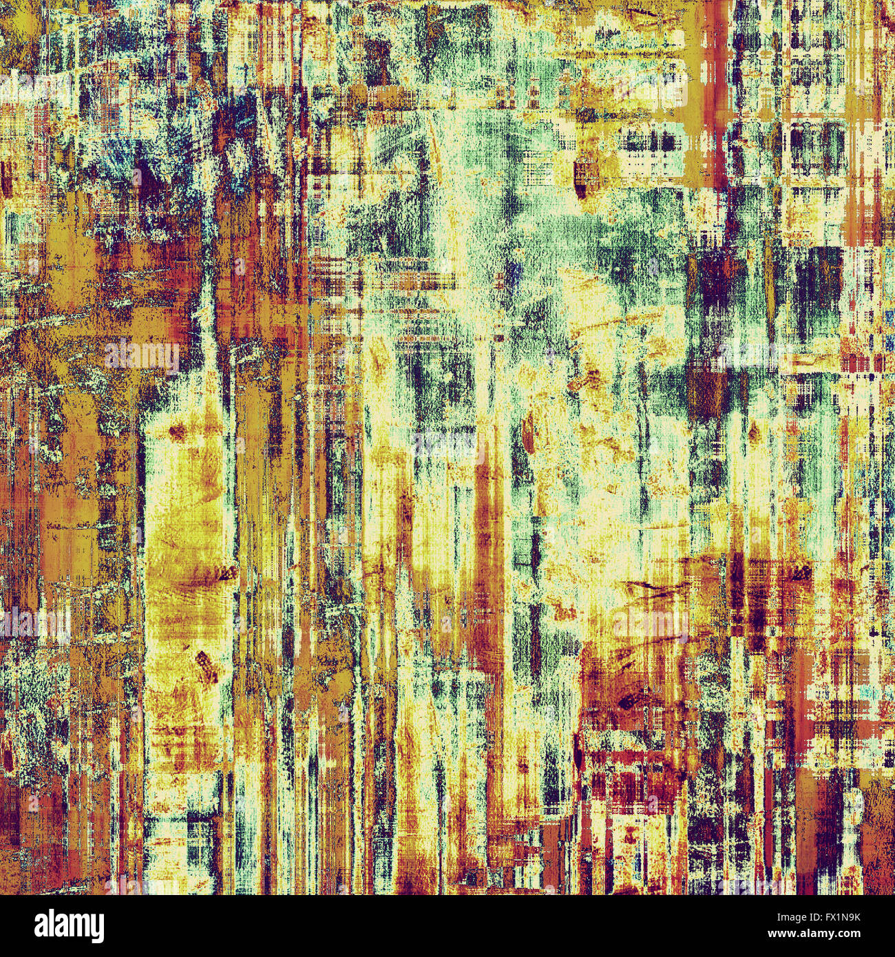 Grunge old-school texture, background for design. With different color ...