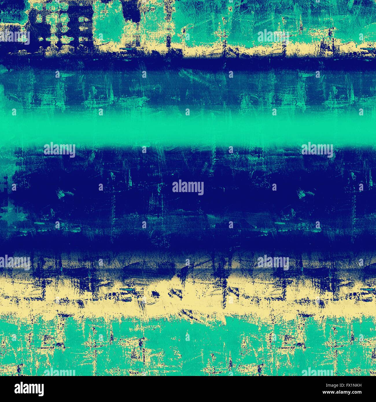 Old retro vintage texture. With different color patterns: yellow; cyan ...
